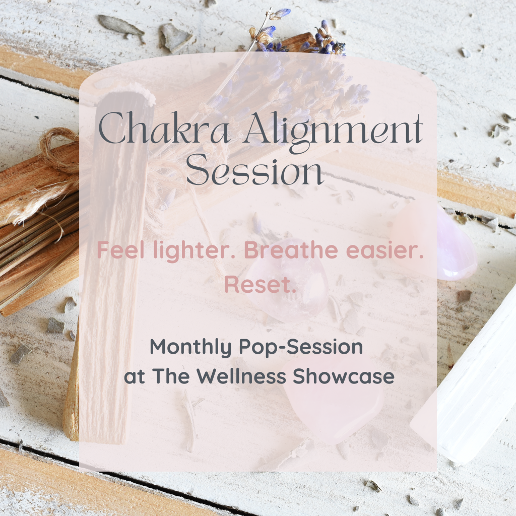 Chakra Alignment at the Wellness Showcase - Angie M Fisher